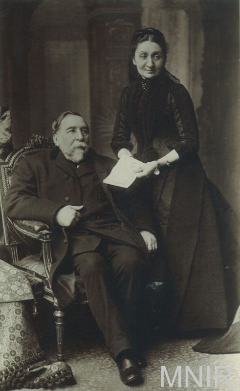 Ion Ghica și soția sa - Portrete